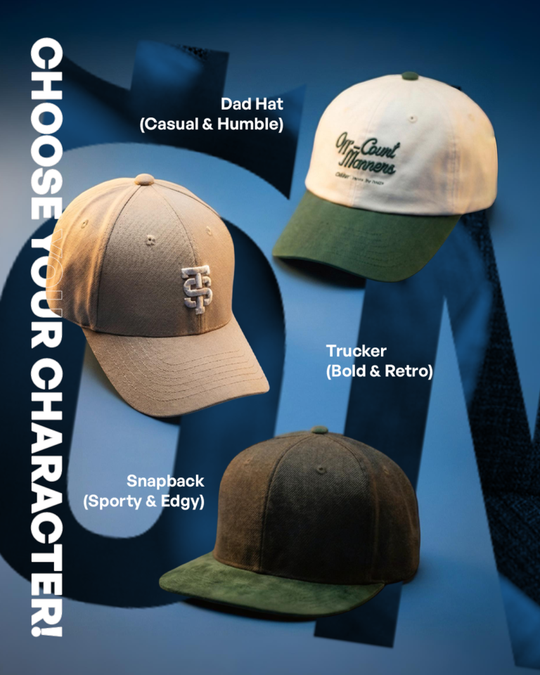 Choose Your Character: Menentukan Karakter Brand Lewat Dad Hat, Trucker ...